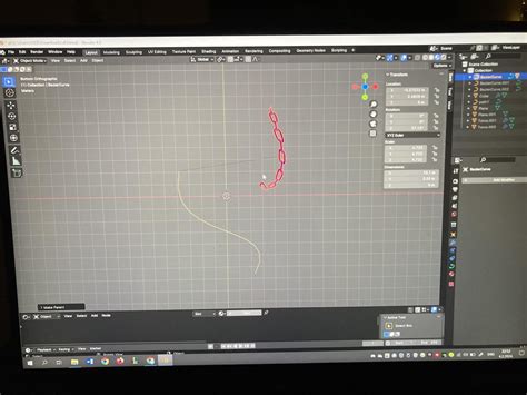 How To Make Chain Follow Curve R Blenderhelp
