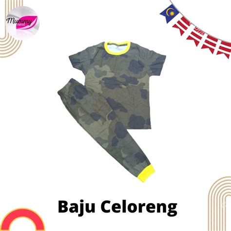 🔥🔥baju Askar Budak Baju Celoreng Baju Merdeka Budak Baju Askar Sedondon 🔥🔥 Shopee Malaysia