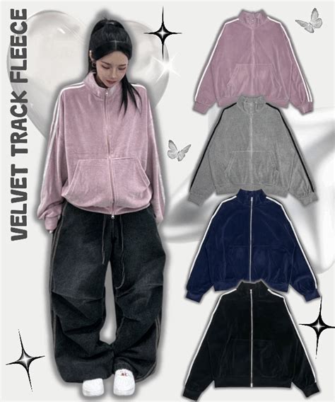 최저가리뷰극찬🩶 누적판매 2000 🩶 세트단독가능 슈가 벨벳 트랙 투웨이 후리스 집업 트레이닝 셋업 세트 4color 에이블리