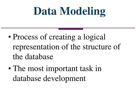 Ppt Database Data Modeling Using The Entity Relationship Model