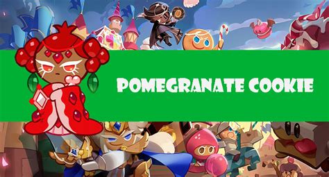 Cookie Run Kingdom Pomegranate Cookie Team Build Zathong