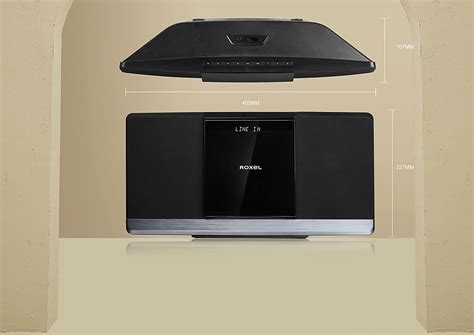 RCD-320 Micro Hifi System CD Player with DAB/DAB+/ | Ubuy India
