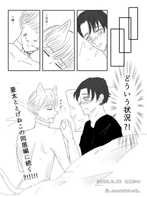 「猫になりたい 君の腕の中 N億番煎じのにゃんにゃんにゃんと とにかく優しい乙村を描きたかっただけのお話です😌🙏 」はちきれの漫画