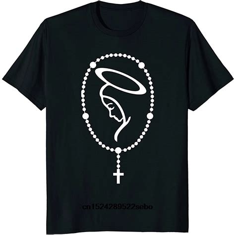 The Holy Rosary T Shirt Virgin Mary Catholics Men Women In T Shirts