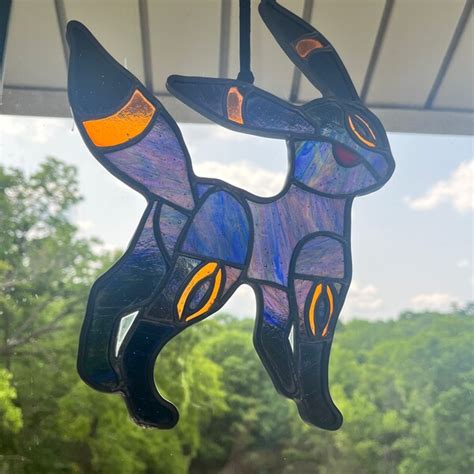 Umbreon Suncatcher Etsy