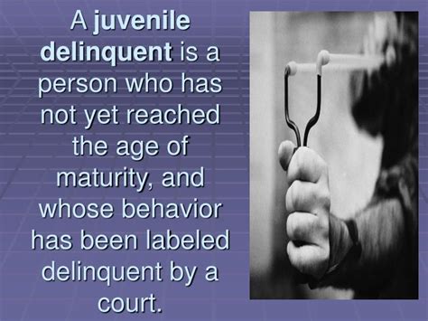 Ppt Juvenile Delinquency Powerpoint Presentation Id1419087