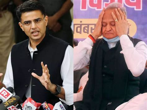 Sachin Pilot Vs Ashok Gehlot Congress To Hold Meet At Kharges