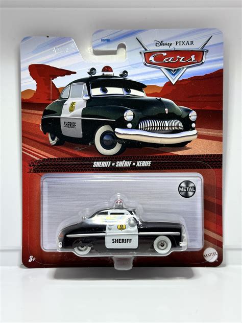 Sheriff Disney Pixar Cars · Distribution Diecast64
