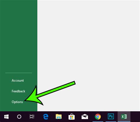 how to hide the scroll bars in excel for office 365