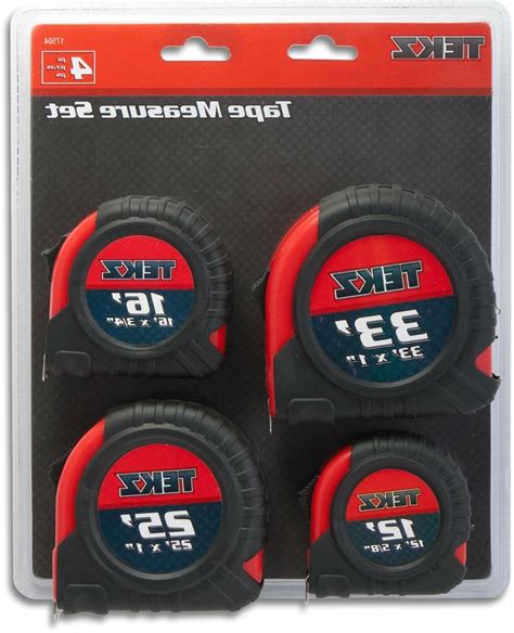 Titan 17504 4pc Tape Measure Set