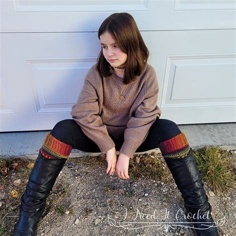Ravelry The Bauble Leg Warmers Pattern By I Need It Crochet