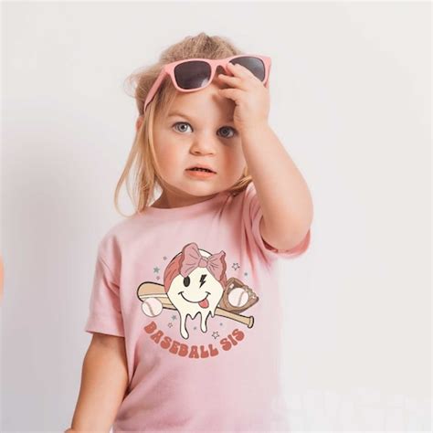Baseball Sis Png Baseball Sister Png Etsy