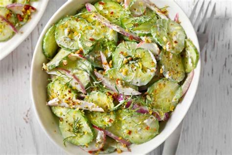 Amazing Fresh And Healthy Cucumber Salad Urbaki Cooking