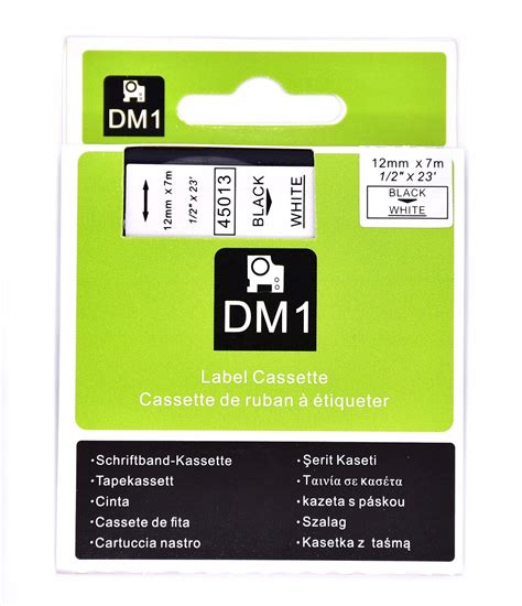 Taśma zamiennik Dymo 45013 S0720530 12mm biała Sklep Opinie Cena w