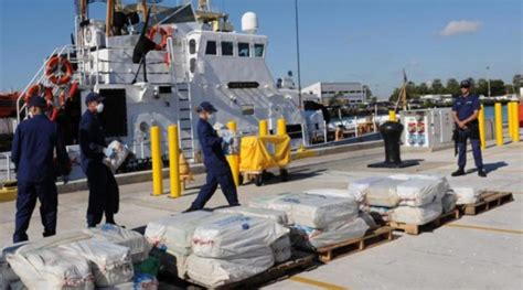 Guardia Costera De Eeuu Incauta 26 Mil Libras De Cocaína Y 1500 De