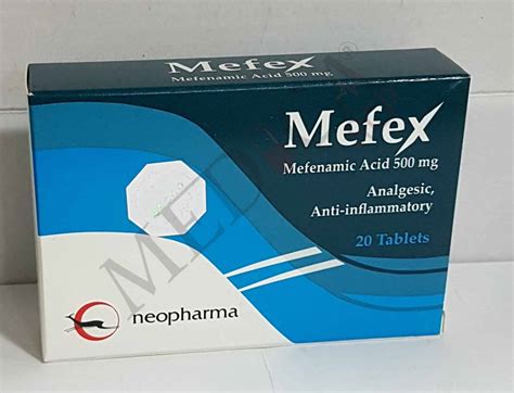 Medica Rcp Mefex Indications Side Effects Composition Route