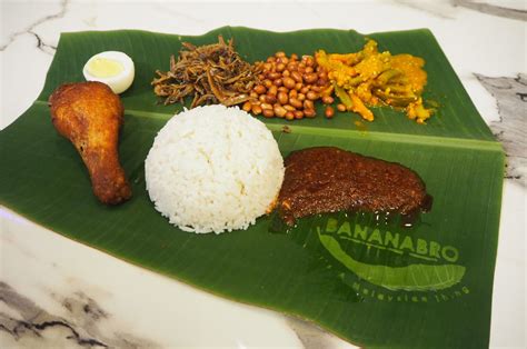 Food Review A Traditional Indian Banana Leaf Rice Bananabro
