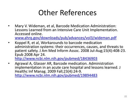 Ppt Bar Code Medication Administration Overview Powerpoint