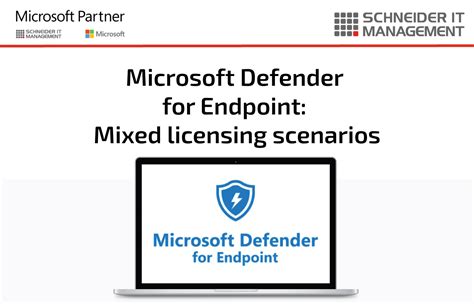 Microsoft Defender For Endpoint Mixed Licensing Scenarios [2023] Schneider It Management