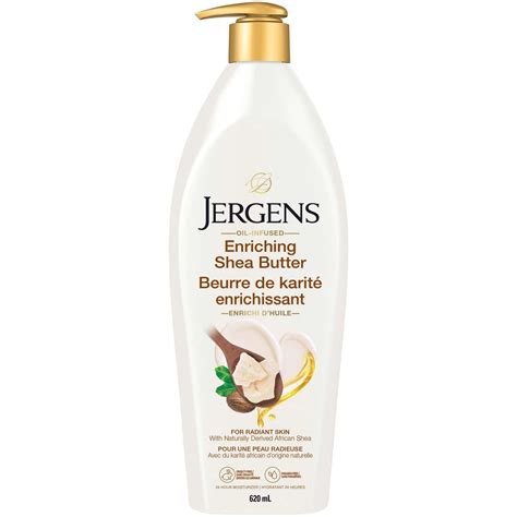 Jergens Enriching Shea Butter Moisturizer 620ml And 90ml For Radiant