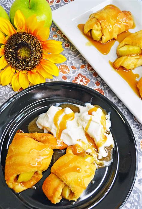 Crescent Roll Apple Pie Bites Recipe Sweet Peas Kitchen