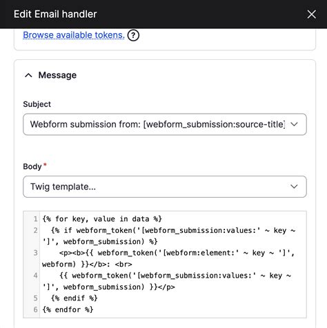 Emails Custom Structure For Multi Step Webforms Submission Drupal