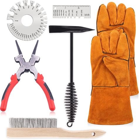 Keadic Lot De 6 Outils De Retrait De Scories De Soudage Comprenant Une