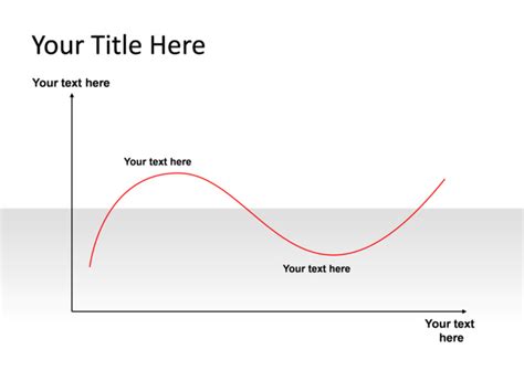 PowerPoint Slide Curve Diagram 1 Line Red PL365 CrystalGraphics Com