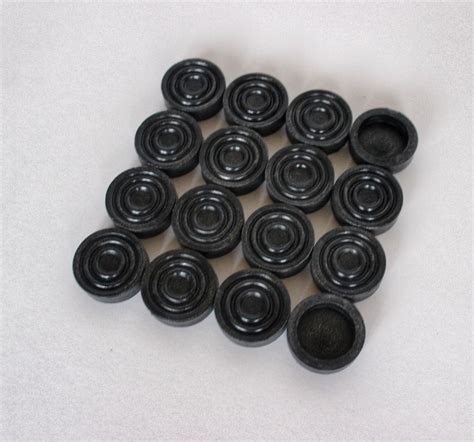 Stone Backgammon Pieces Replacement Backgammon Checkers Or Chips Black