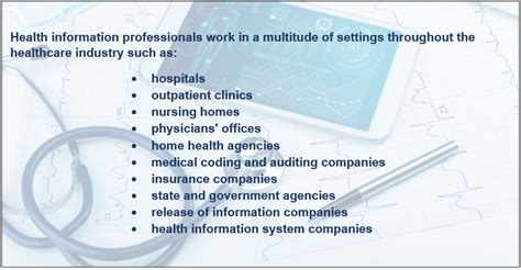 Health Information Technology Duties