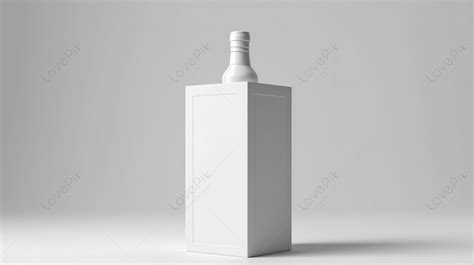 흰색 마분지 병 캐리어의 3d 렌더링된 전면 보기 포장 상자 배경 마시다 배경 판지 배경 이미지 Hd 포장 상자 마시다 판지 배경 사진 무료 다운로드 Lovepik
