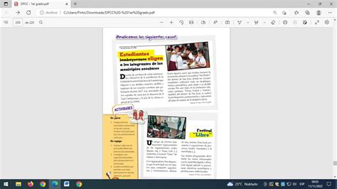 Indaga Sobre Las Actividades Presentadas En Las Dos Noticias Analiza