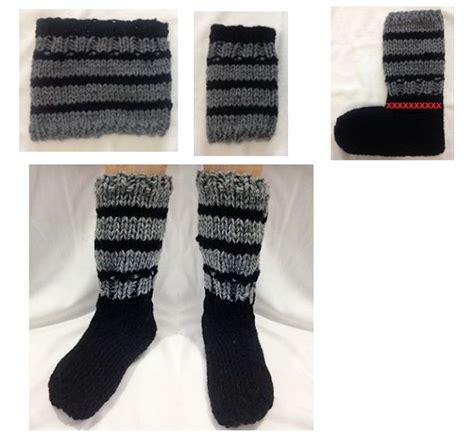 Hectanooga Patterns Free Knitting Pattern Flat Knit Chunky House