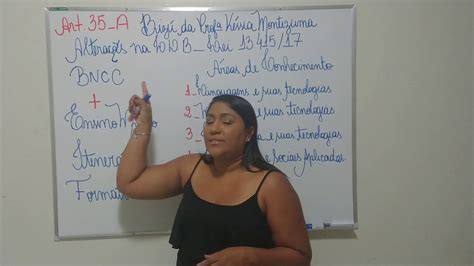 Altera O Da Ldb Ensino M Dio Artigo A Youtube