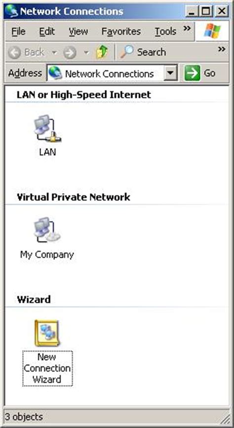 Setup L2TP VPN In Windows XP