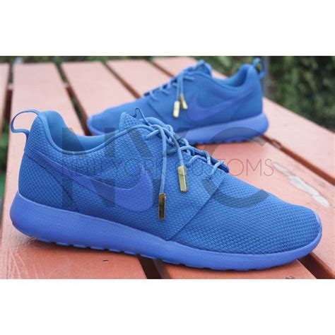 Nike Roshe Run One Blue Jordan 2 Don C W Gold Aglets Custom Blue Jordans Black Athletic Shoes