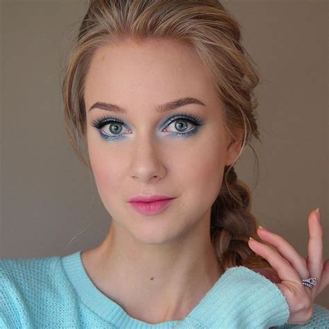 Elsa Inspired Makeup ️ Themakeupgeek Eyeshadows In Bedrock Crease And