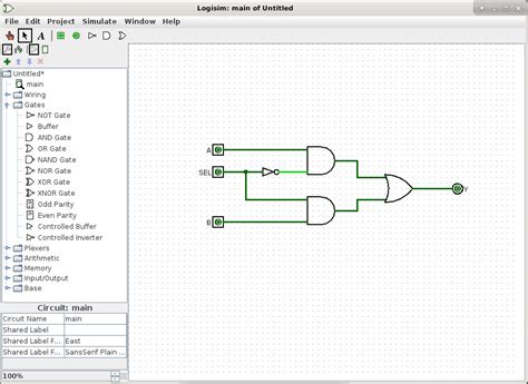 A Logisim Simplecpuv1a