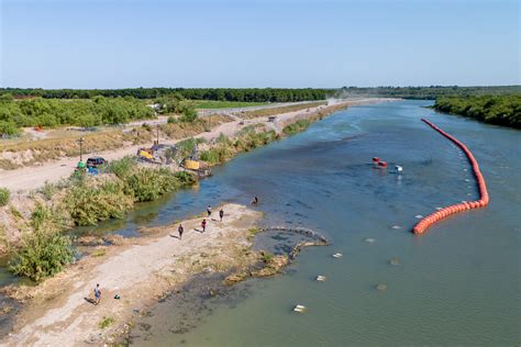 Greg Abbott Vows To Take Border Buoy Fight All The Way To Supreme