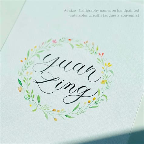 Calligraphy Names Calligraphy And Watercolor