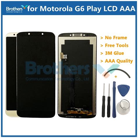 For Motorola Moto G6 Play LCD Display Touch Screen Panel For XT1922
