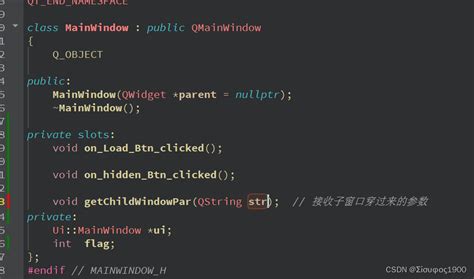 Qt 多界面跳转以及窗口之间参数传递qt跳转新窗口 Csdn博客