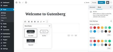 Features Of Gutenberg Editor A Wordpress 50 Update