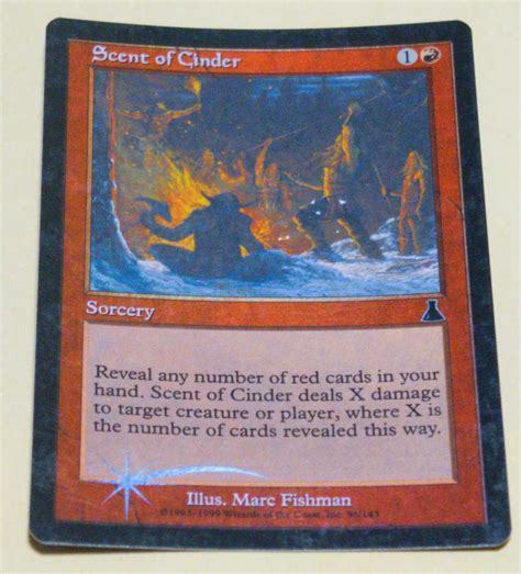 Yahooオークション Mtg Foil 英語版 燃えがらの匂いscent Of Cinde
