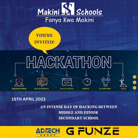 John Muchiri On Linkedin Culture Hackathon Tech Gfunze Makinischool