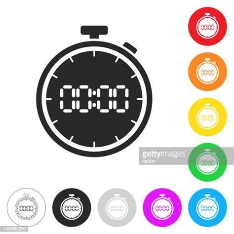Digital Clock Countdown Vector High Res Illustrations Getty Images
