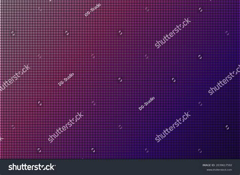 Led Screen Dot Rgb Background Television Stock Vector Royalty Free