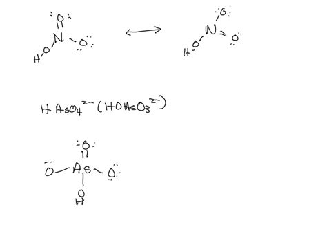 Solved Draw Lewis Structures Of All The Important Resonance Forms Of