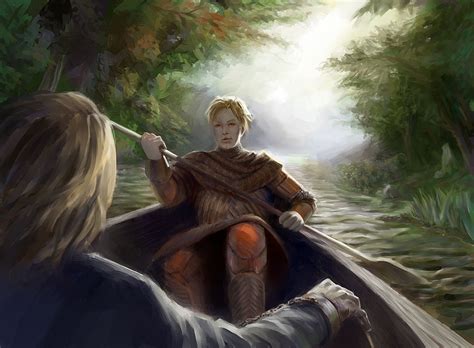 Brienne Of Tarth And Jaime Lannister By Henry Chau Art Brienne Got