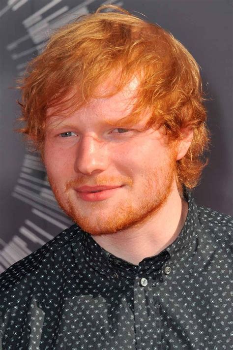 Natural Bright Red Hair Men